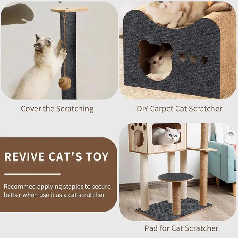 DHgate.com:DIY Trimmable Cat Scratching Carpet Boards - Self-Adhesive Wall & Sofa Protection:Pet ...