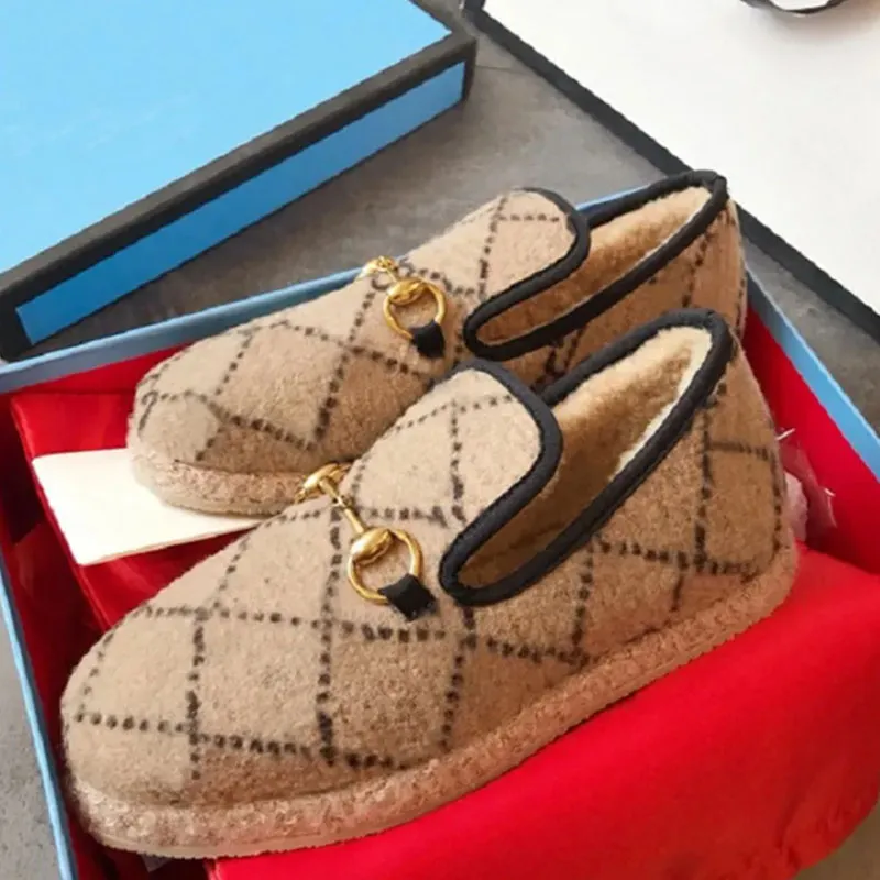 Luxury Wool Mule Slippers: Women's Trendy Fur Shoes - Round Toe, Suede ...