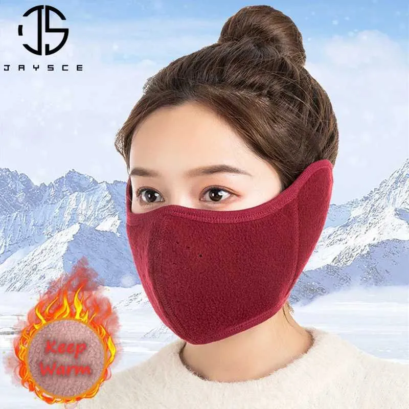Winter Warm Ear Muffs with Breathable Mask - Outdoor Riding & Labor ...