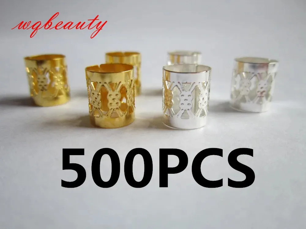 DHgate.com:500pcs Adjustable Hair Braid Beads Cuff Clips Mini Rings for ...