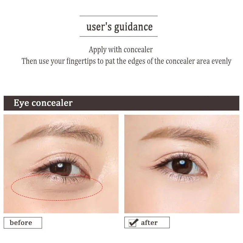 Contour Concealer Highlighter Pencil - Natural Wooden Rod, Covers Acne ...