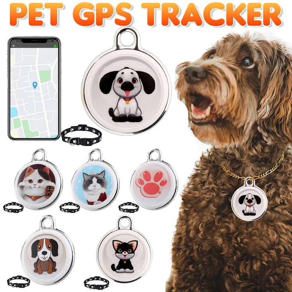 Pet Anti-Loss Tracker, Dog GPS Necklace, Real-Time Global Tracking ...