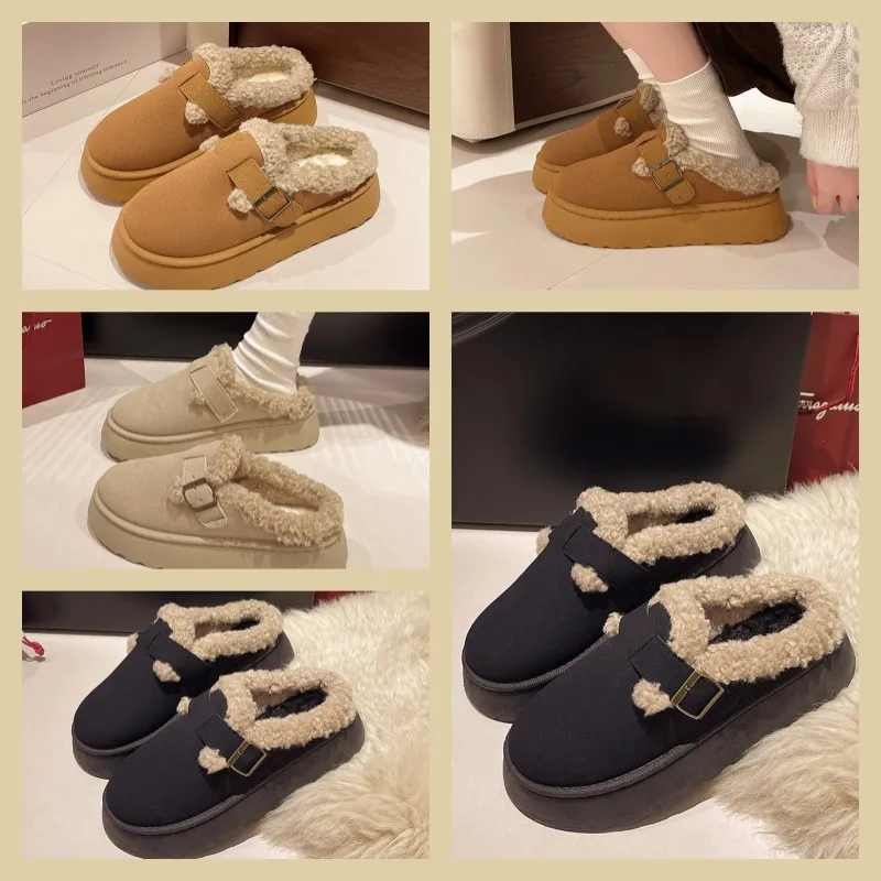 Tazz Mustard Seed Chestnut Sand Fur Tasman Cluggette Slipper Ugg Ultra ...