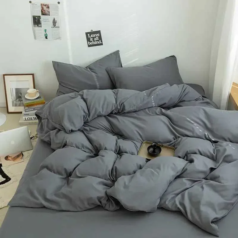 Nordic Bedding Set With Duvet Cover Bed Sheet... From Swagger_fashion ...