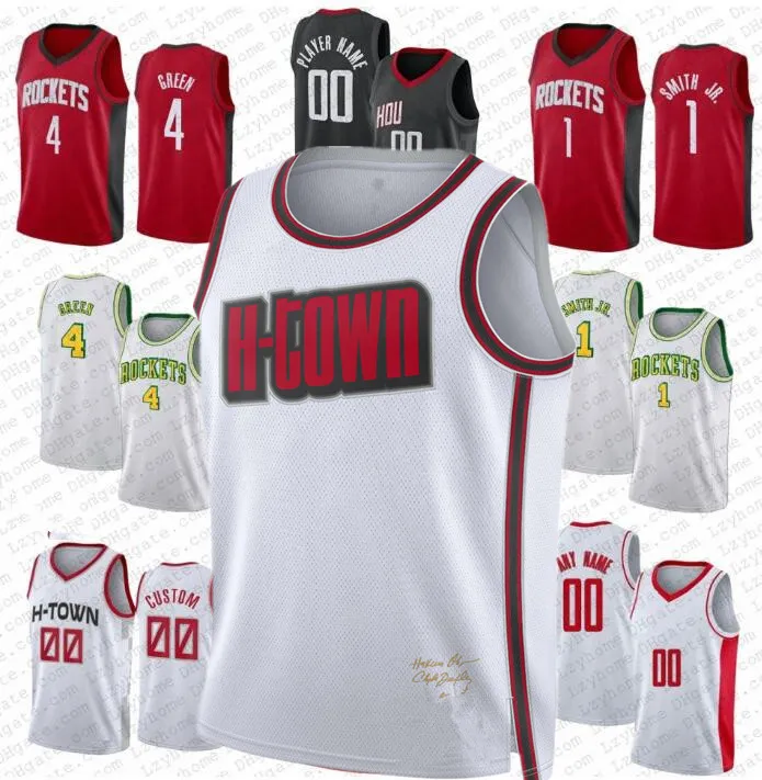 DHgate.com:Custom Rockets Jersey: Jalen, Alperen, Amen, Dillon, Jabari ...
