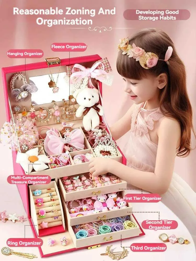 DHgate.com:Princess Jewelry & Hair Accessories Gift Set - Exquisite ...