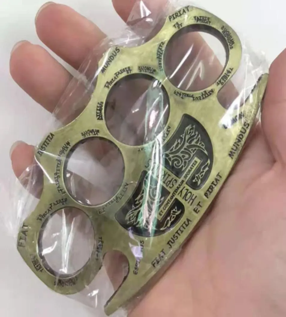 High Hardness Hell Detective Constantine Brass Knuckle Outdoor EDC ...