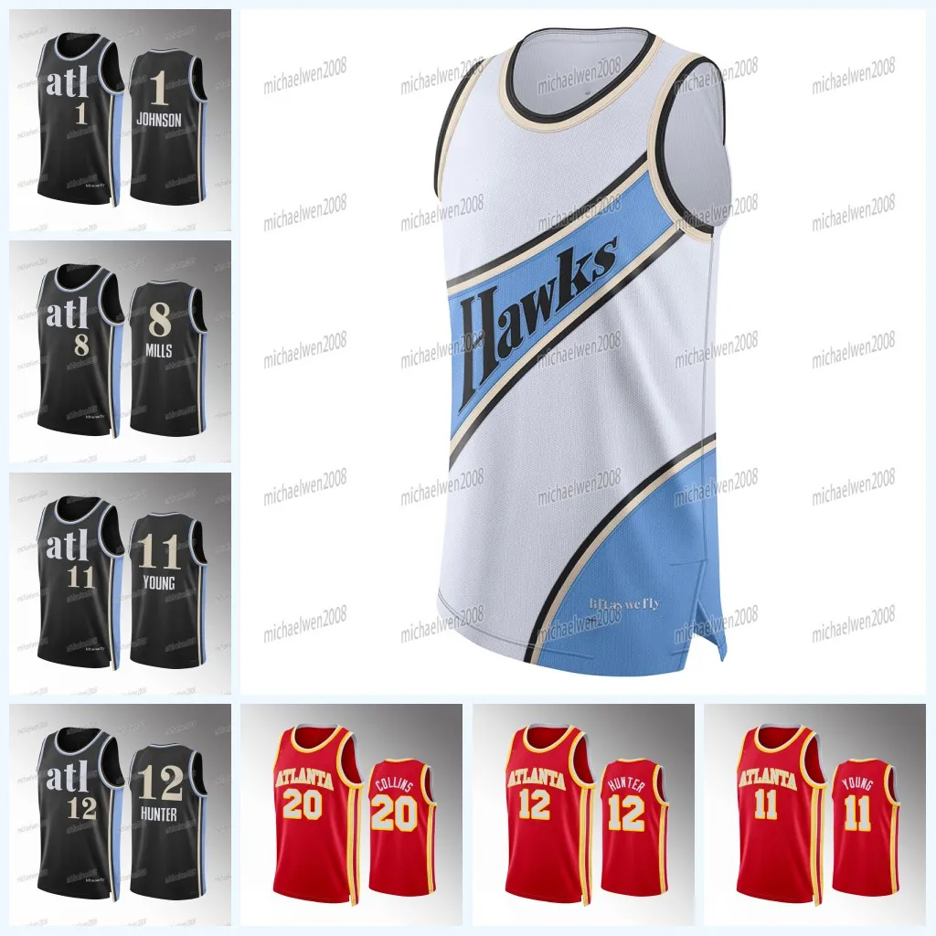 Hawk 2024 25 2024 25 City Jersey Trae Young Keaton Wallace Larry Nance ...