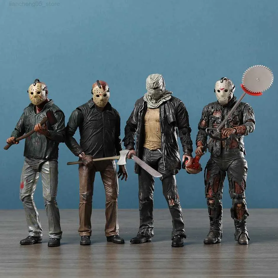 Jason Action Toy Figure NECA Horror Movie Character Collectible Model ...