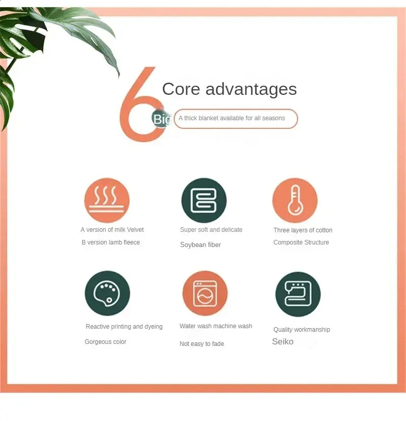 Soft and Fluffy Warm Winter Blanket, Thick Cashmere Wool Autumn Bedding ...