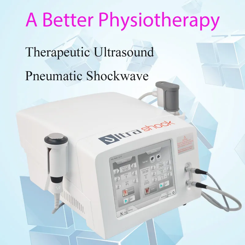 Home Use Ultrasound Pneumatic Shock Wave Pulse Wave Therapy Machine For ...