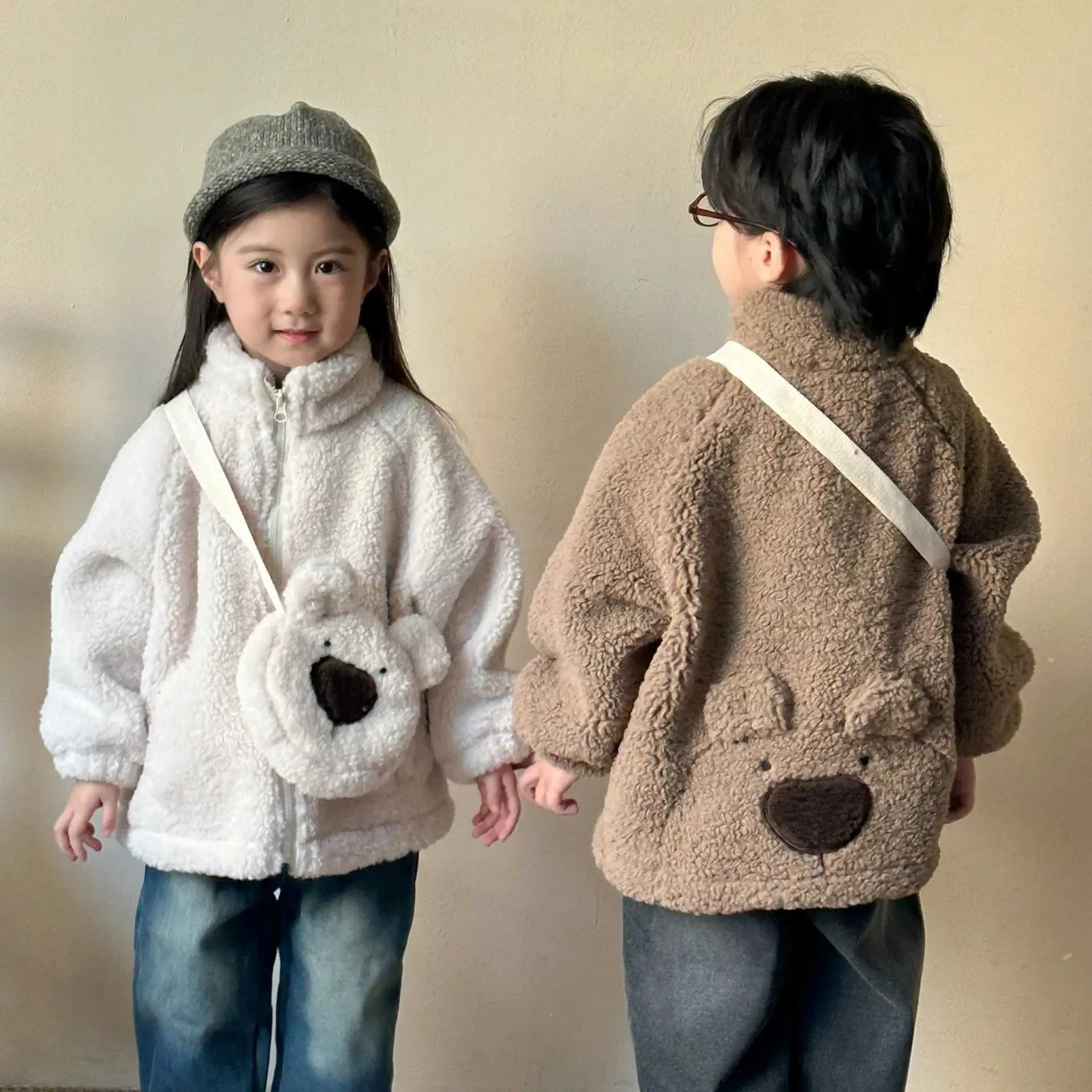 Kids' Matching Cashmere Coats - Autumn Winter Warm & Stylish Boy & Girl ...