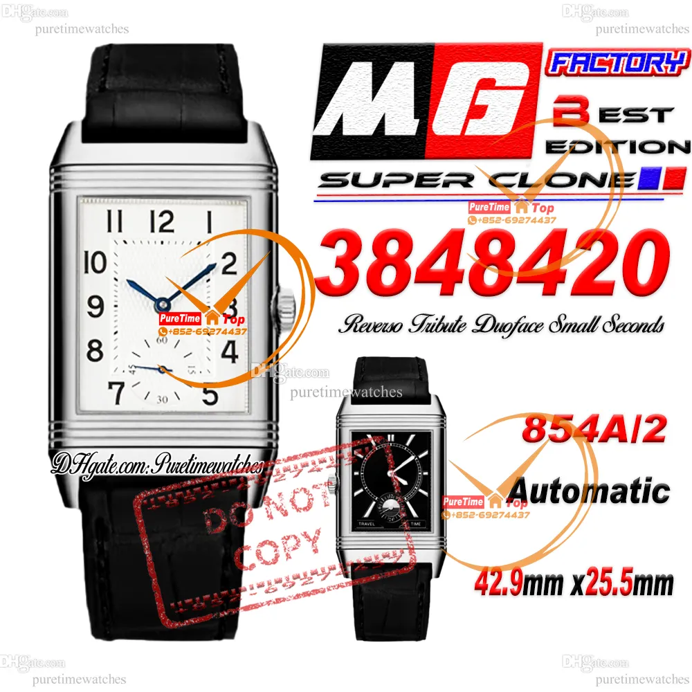 Reverso Classic Duoface Small Seconds A854A Automatic Mens Watch ...