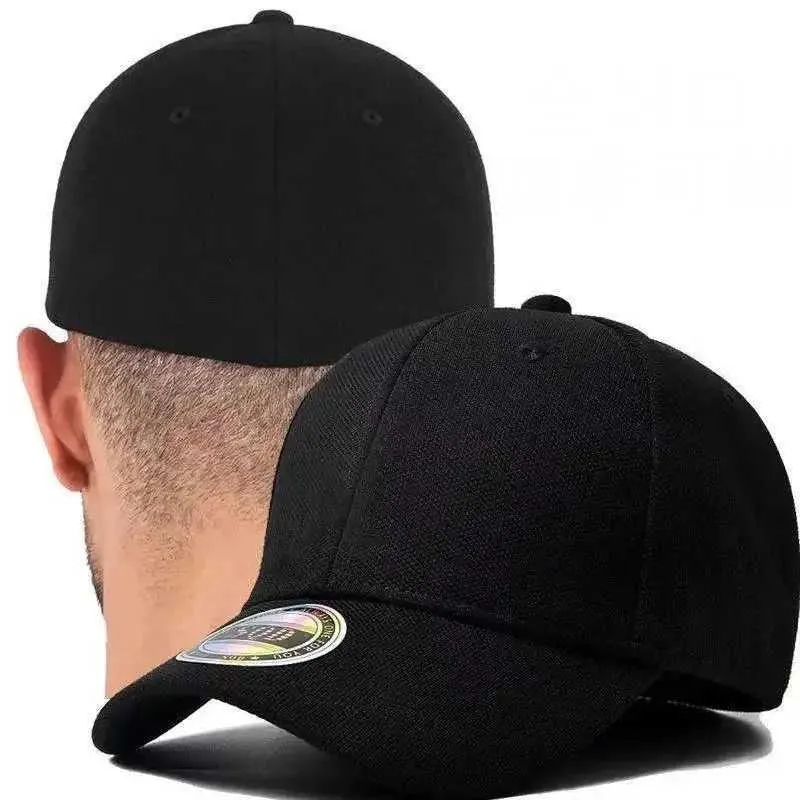 Breathable Stretch Baseball Cap - Solid Colors, Unisex, Golf, Outdoor ...