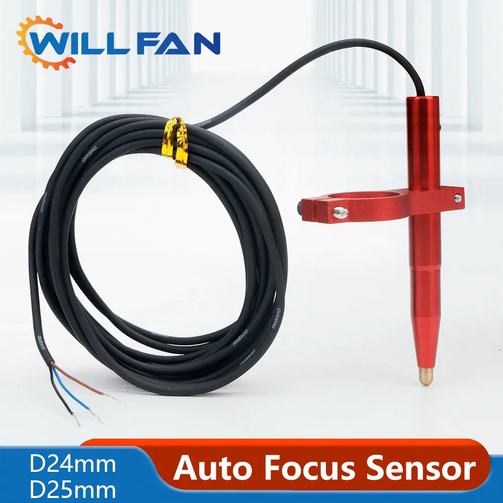 Z-Axis Auto Focus Sensor Dia 24-25mm for CO2 Laser Cutter Engraving ...