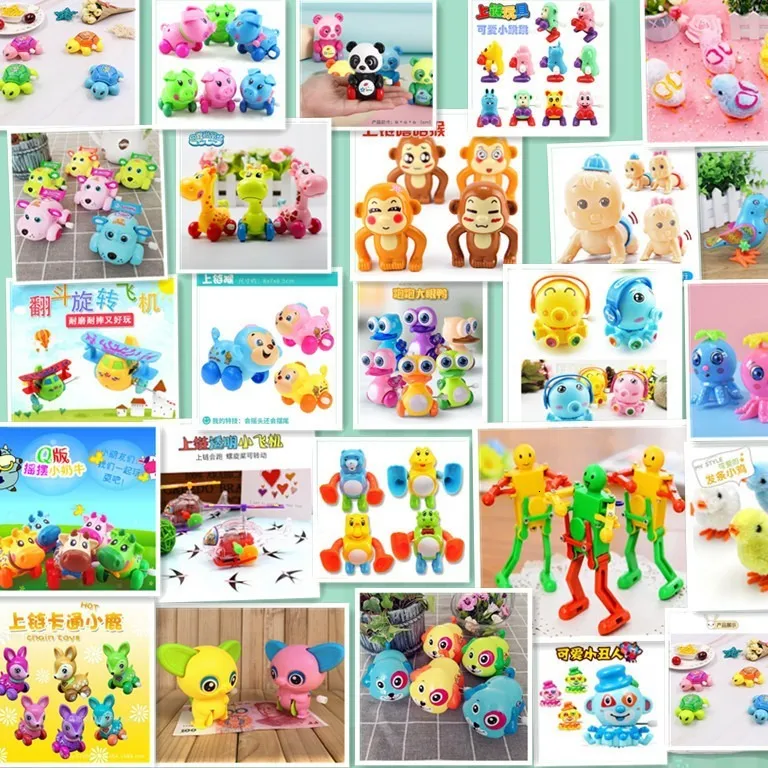 40 Non Repetitive Clockwork Cartoon Mochi Toys Fun, Interesting, And ...