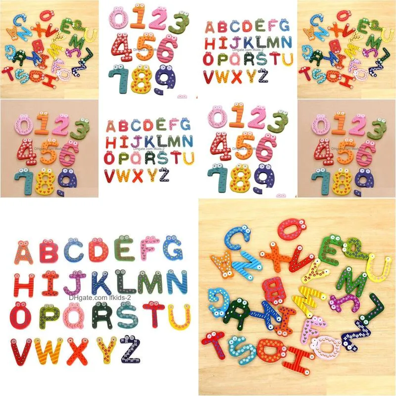 DHgate.com:Montessori Magnetic Numbers & Letters: 10 Number & 26 Letter ...