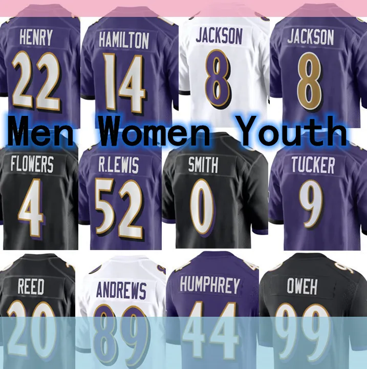 DHgate.com:Ravens Jersey Ray Lewis Ed Reed Derrick Henry Lamar Jackson ...