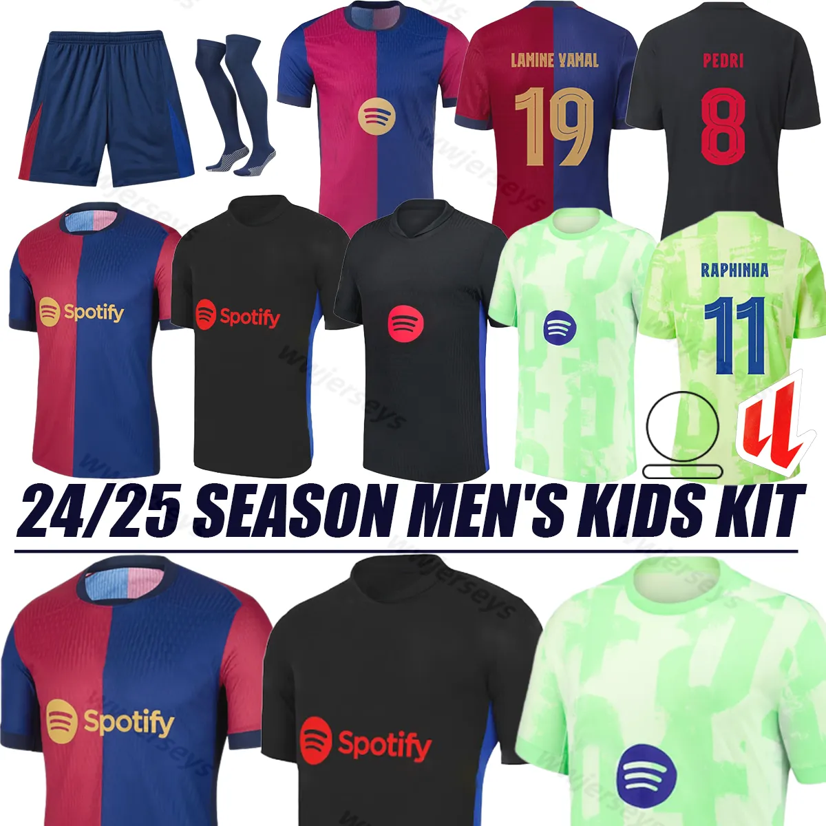 2024 2025 Home 2022 23 Football Kits Sets For Kids Featuring ...