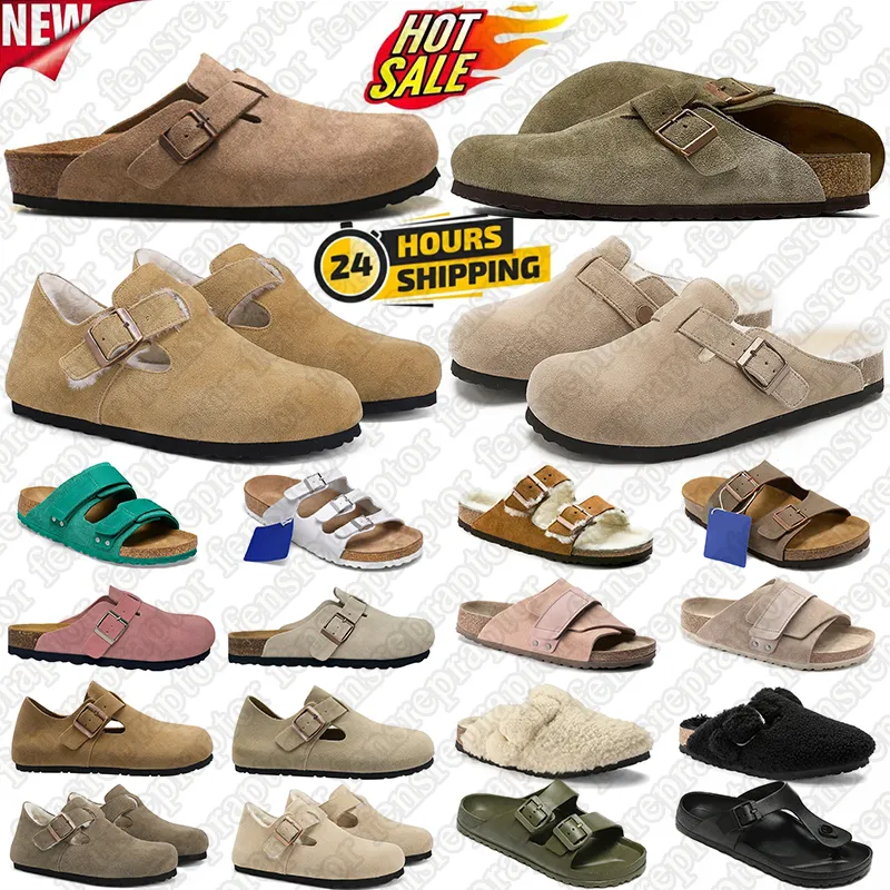 Snow Clogs Sandals Dignes Slid Sho Mul Clog Fur Sliders Slippers For ...