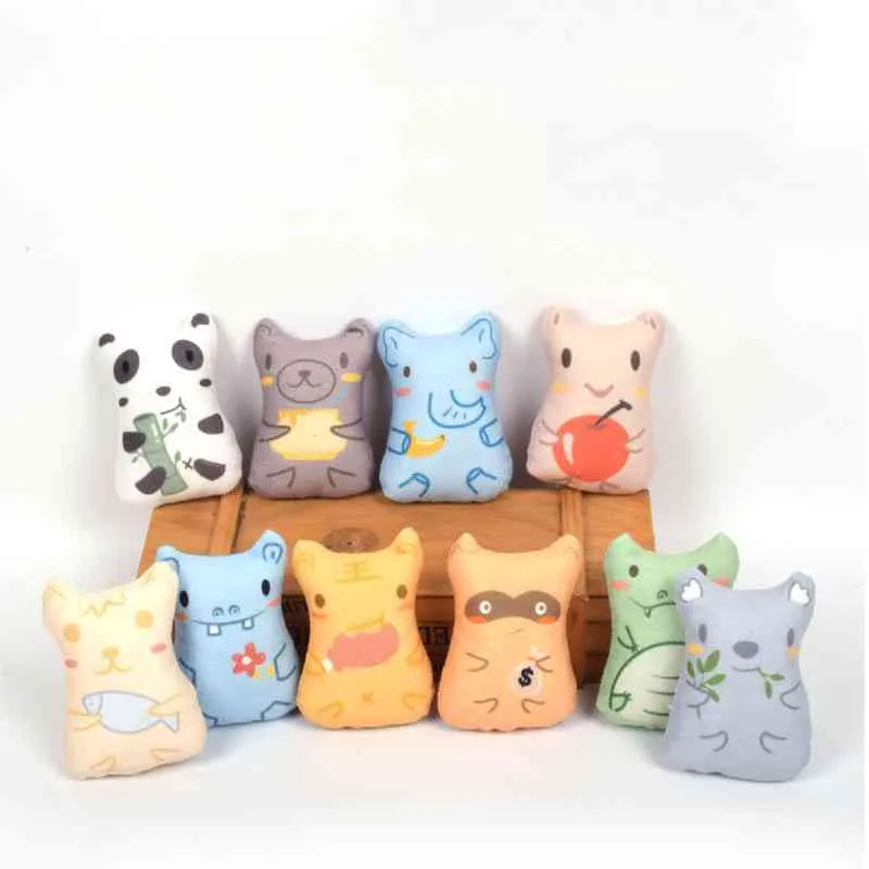 Interactive Plush Cat Chew Toys - Kitten Teething & Dental Health, Safe ...