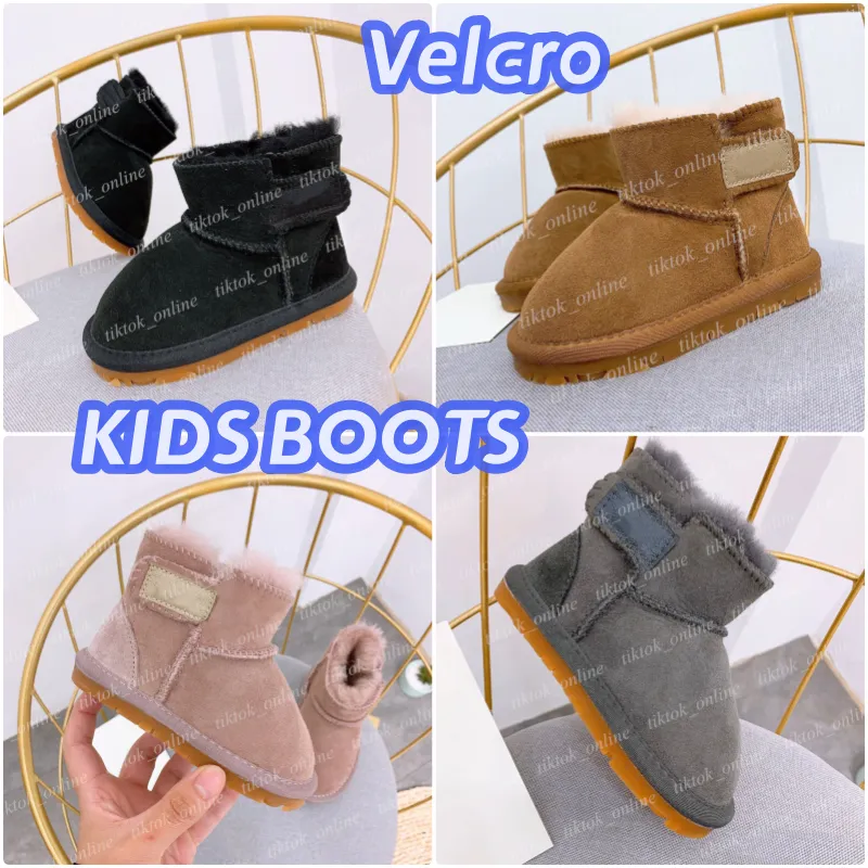 Kid Velcro Boot Tasman Girl Boots Toddler Baby Child Australia Snow ...