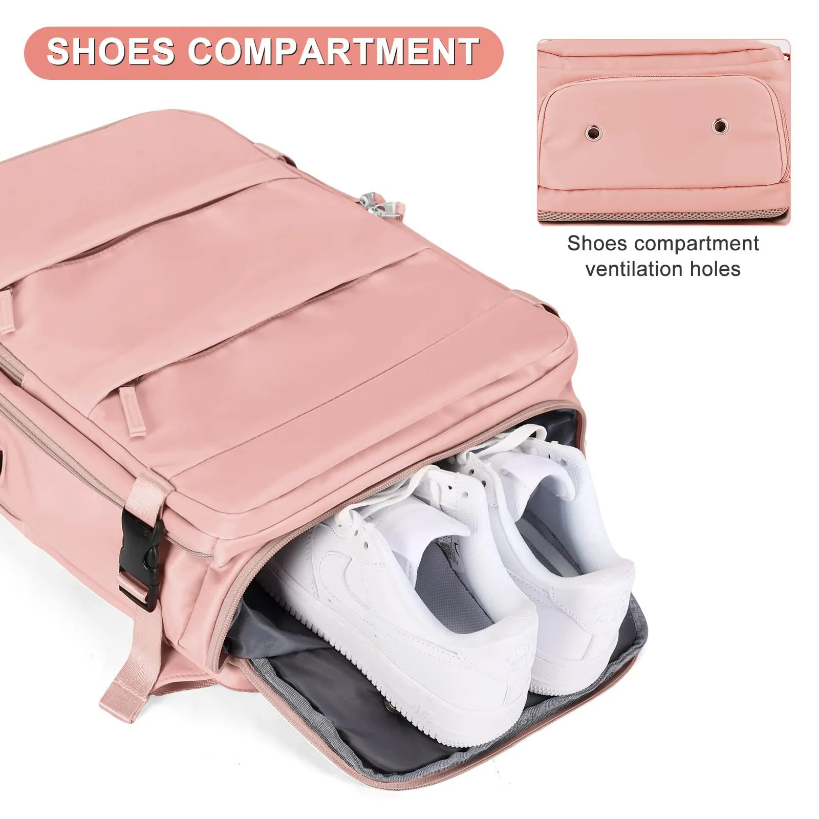 Backpack GUTCE Travel Girls' Extra-Large Capacity Multi-Functional ...