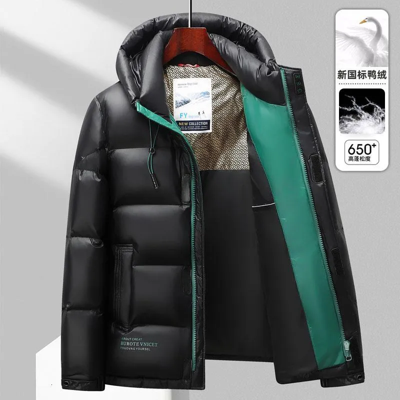 Winter Down Jacket - Warm, Water-Resistant & Stylish Parka for Men ...