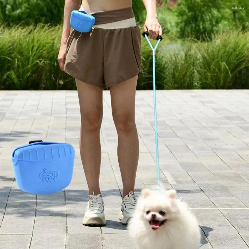 Portable Dog Treat Pouch with Waist Belt - Soft TPR, Candy Colors ...
