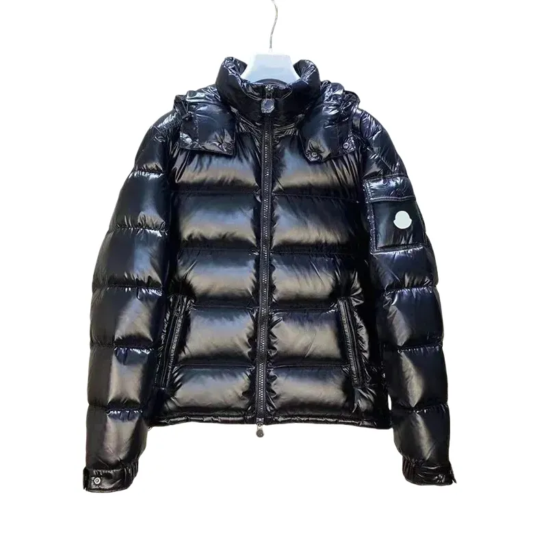 Designer Puffer Jacket Mens Winter Coat Parka Body Warmer Thick Hooded ...
