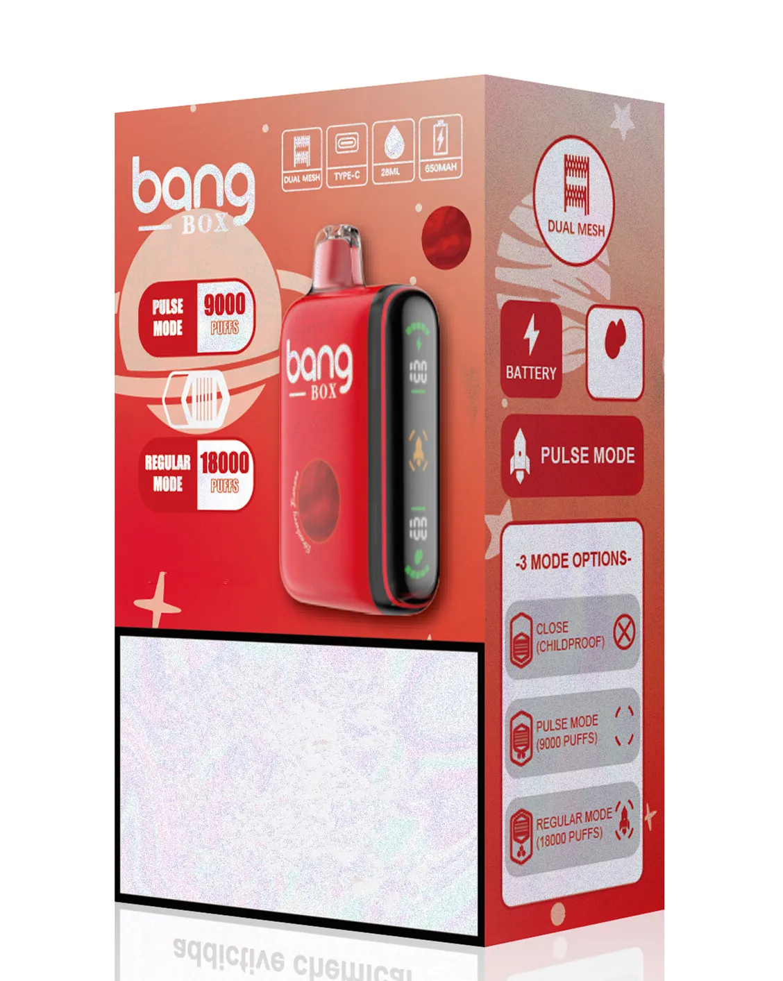 9k Paper Bang Box Files With Color Puffs Package Max 18000mm Size ...