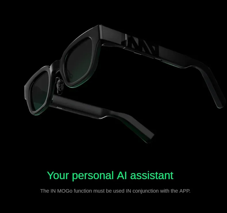 INMO Go Smart AR Amazon Glasses Wireless AI Assistant With Music, Call ...