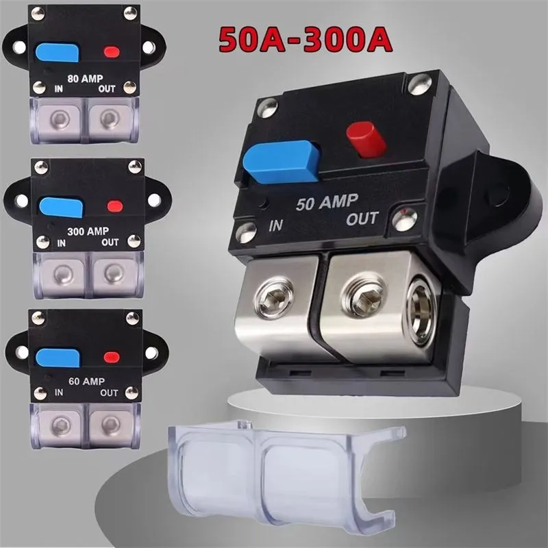 DHgate.com:Self-Resetting Waterproof Car Boat Circuit Breaker 50A-300A ...