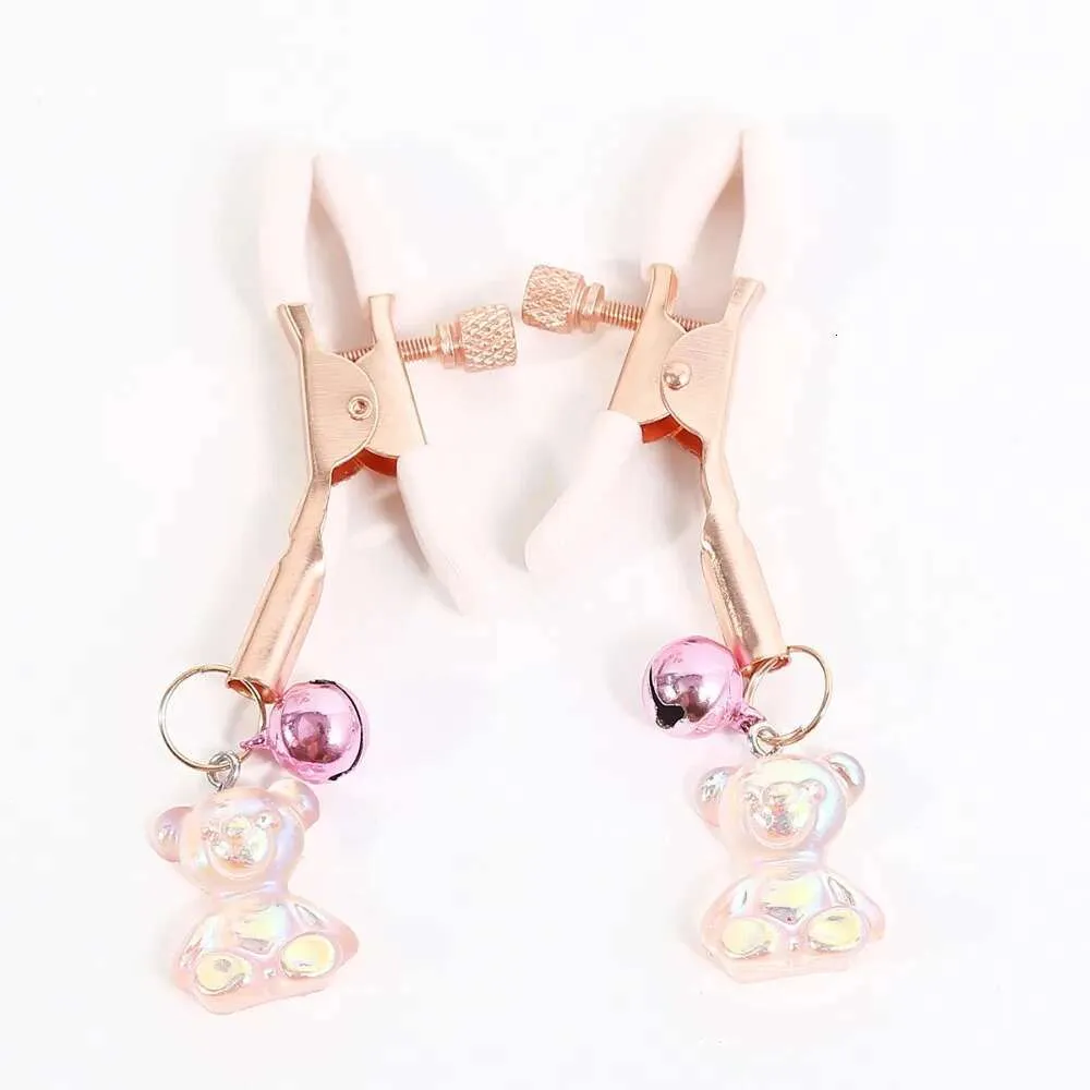 Silicone Bear Nipple Clamps for Couples - Foreplay, BDSM, Cosplay ...