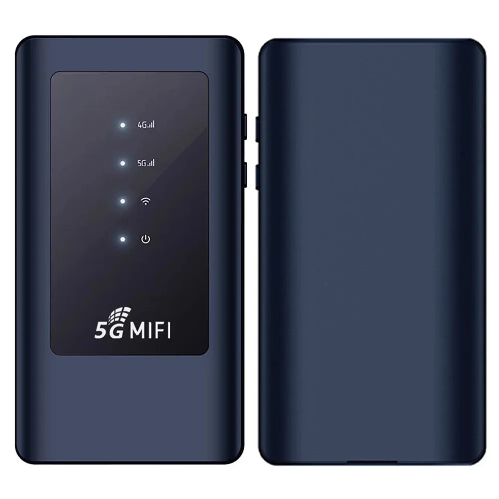 5G MiFi Mobile Modem Portable Wi Fi Device With SIM Card Slot WiFi 5 ...