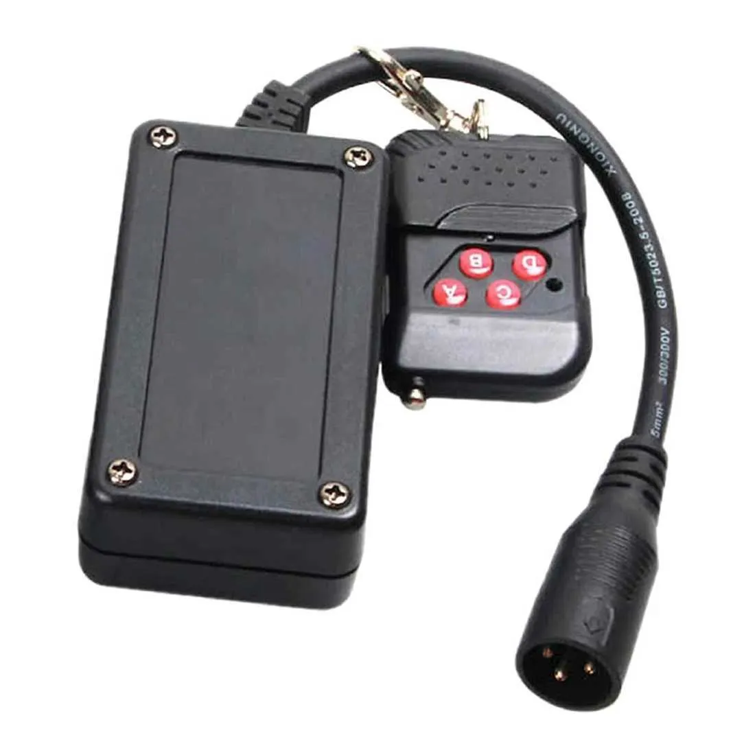 Wireless Smoke Machine Remote - Portable 3-Pin XLR Fog Machine Remote ...