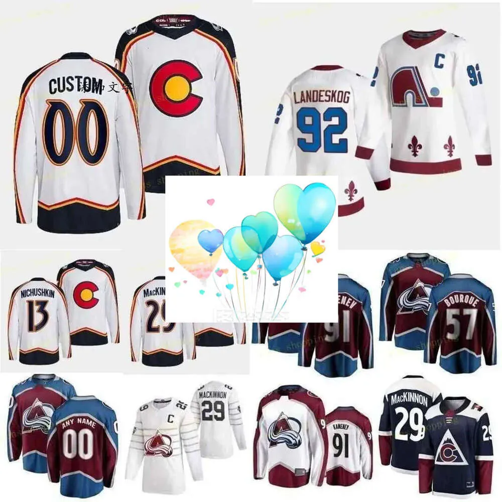 Custom Mens women youth Colorado''Avalanche''Reverse Retro Jersey ...
