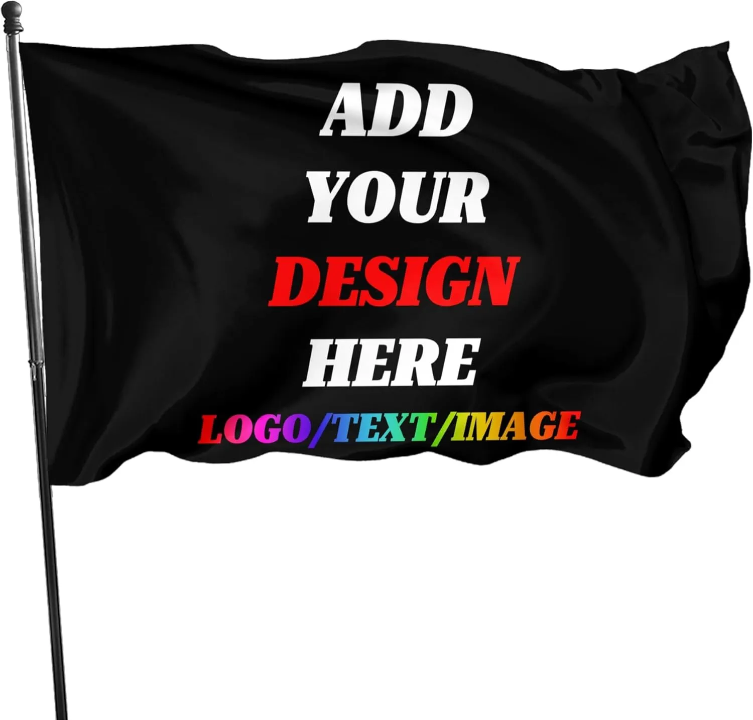 Custom Made Flag - Personalized Banner, 3x5 FT, with Grommets, Photo ...