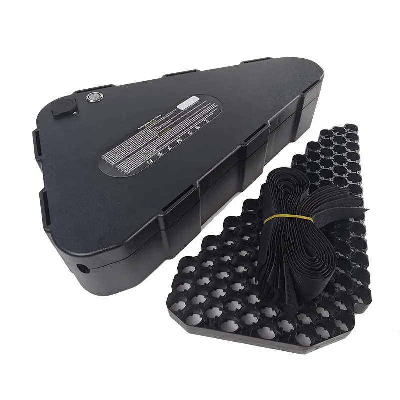 18650 Triangle Ebike Polygon Battery Case With 48V 13S8P And 52V 14S 8P ...