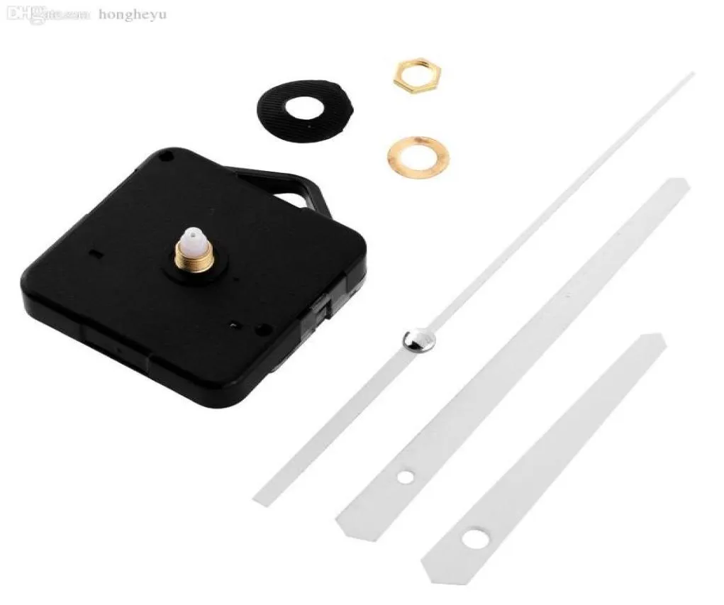 Classic White Hands Clock Movement Mechanism Set For DIY Repair And ...