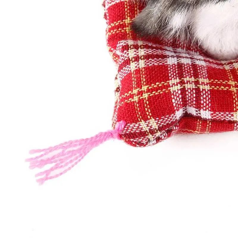 Lovely Plush Sleeping Cat: Realistic Stuffed Animal Toy with Sound ...