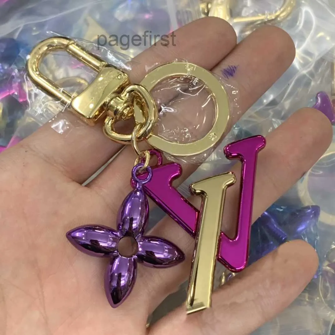 Personalized Letter Keychains with Clasp Rings - Metal Pendants for Car ...