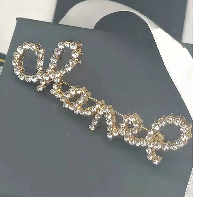 Designer Brooches Elegant Letter Pins For Women ... From Nyx_24, $3.51 ...