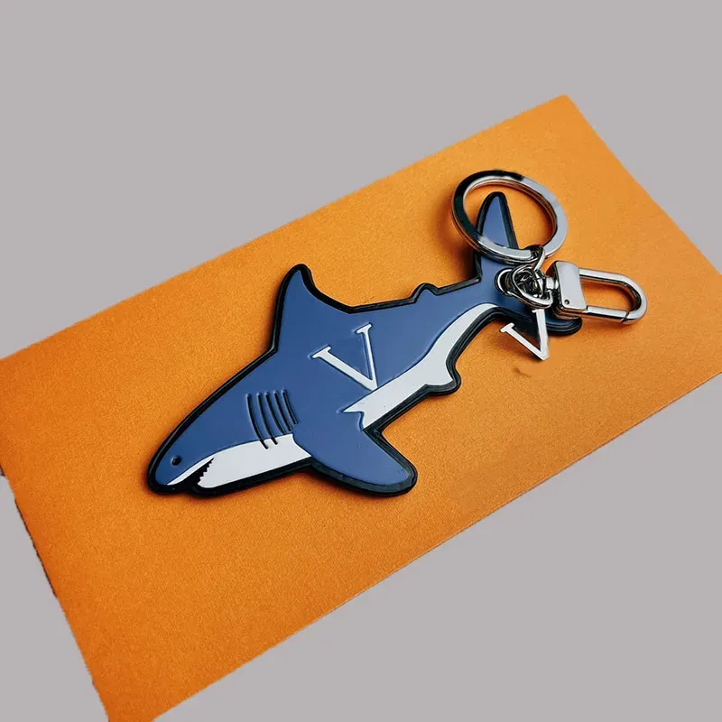 Shark Keychain For Women/Men Cute Stuffed Animal Keyring, Luxury ...