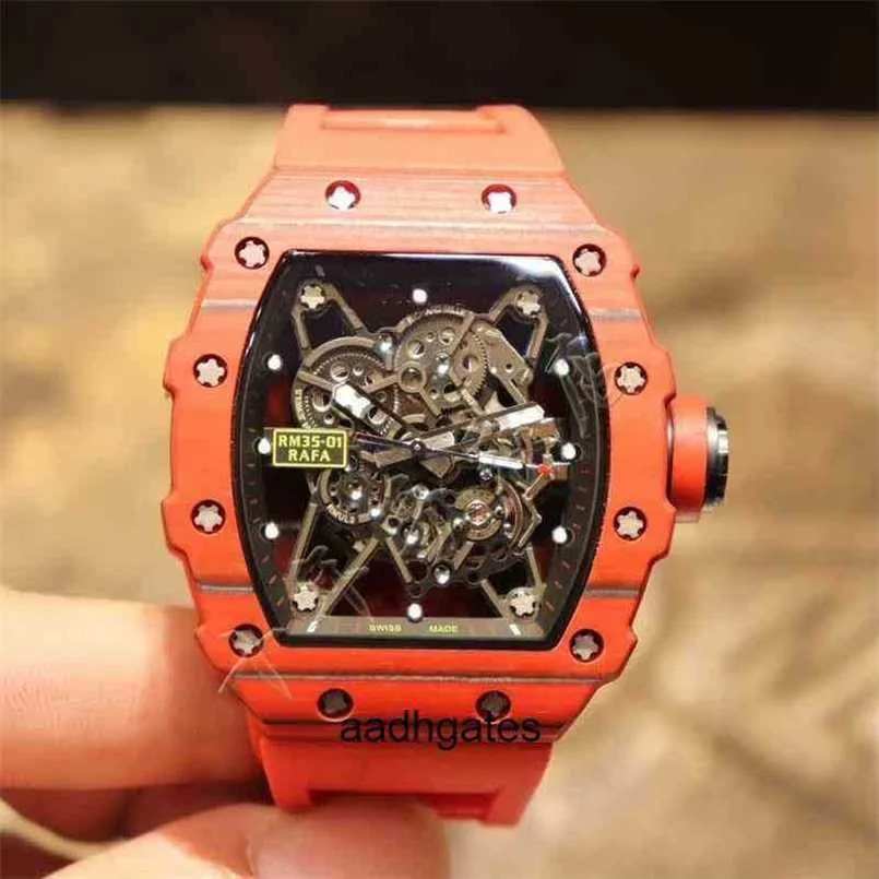 Men's Wine Barrel Automatic Mechanical Watch Series 7 Mechanical35 01 ...