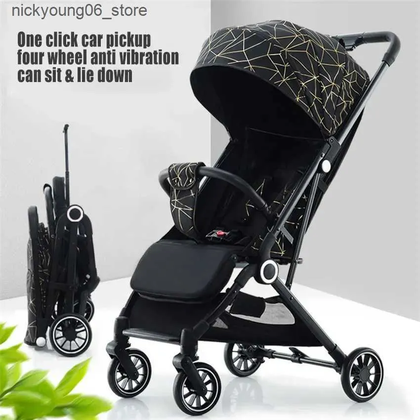 Lightweight Infant Stroller - Portable & Foldable, Reclining Seat ...