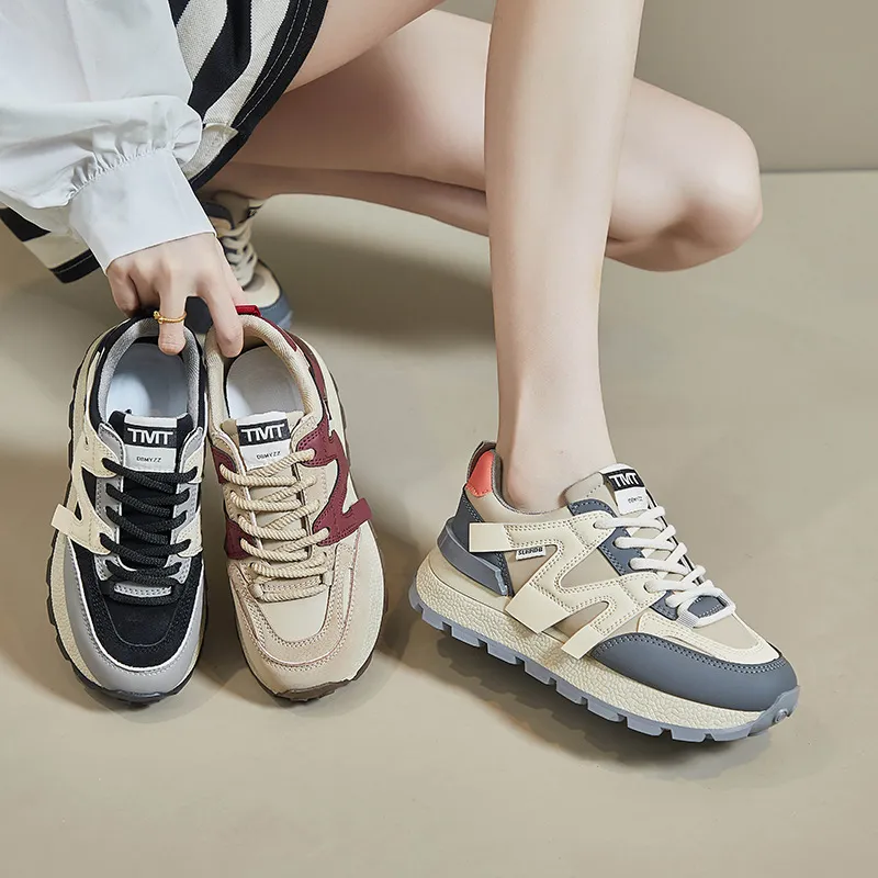 Premium Leather Athletic Shoes: Breathable, Trendy & Versatile - Shop ...
