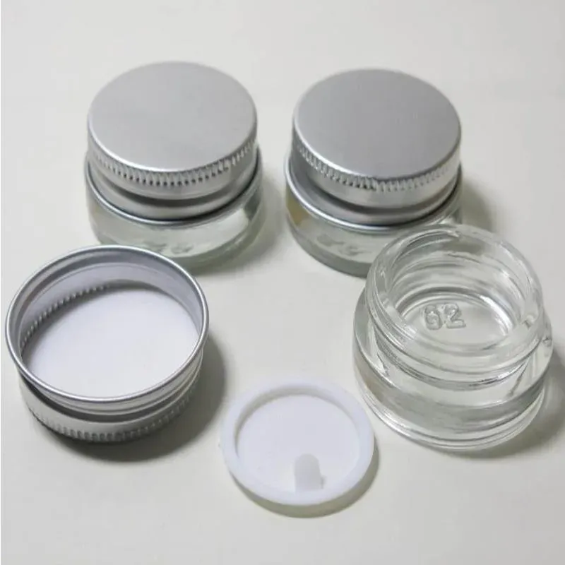 Udgbv Clear Frosted Glass Cream Jar 5g Mini... From Moscolo, $1 ...