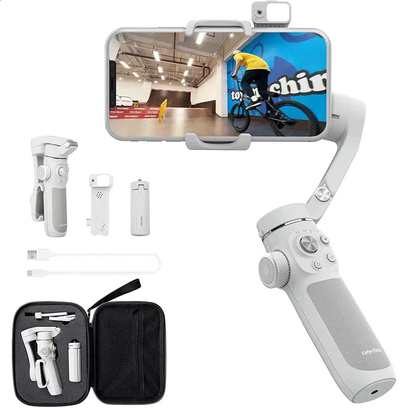 Mobile Phone Video Stabilizer Kit - Smooth Footage, Lighting & Focus ...