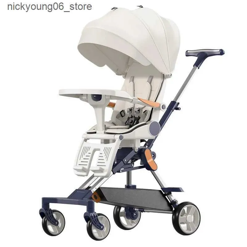 Lightweight Stroller: Sit or Lie Down, Folding High View, Perfect for ...